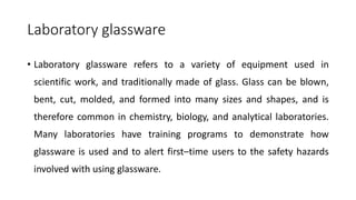 Laboratory organization, management and safety methods - Chapter # 03 ...