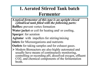 Unit 3 bioreactors | PDF
