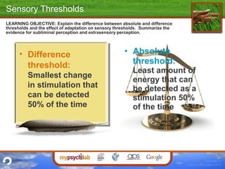 Unit 3: Sensation and Perception | PPT