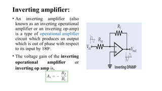 BIOMEDICAL IMSTRUMENTION UNIT III SIGNAL CONDITIONING CIRCUITS | PPTX