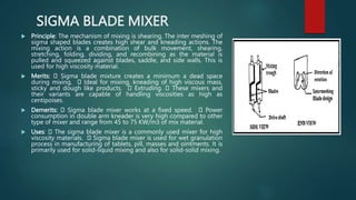 detailed notes on mixing and its types . | PPTX