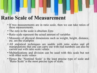 Measurement & Scaling Techniques | PPTX