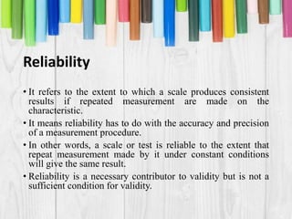 Measurement & Scaling Techniques | PPTX
