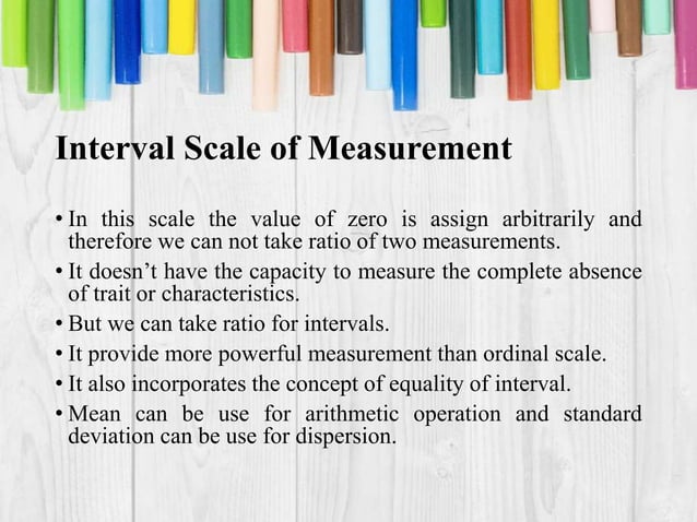 Measurement & Scaling Techniques | PPTX | Physics | Science