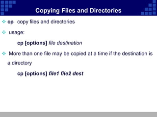 Unit3 browsing the filesystem | PPT