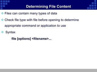 Unit3 browsing the filesystem | PPT