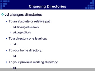 Unit3 browsing the filesystem | PPT