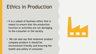 Presentation on Business Ethics | PPTX