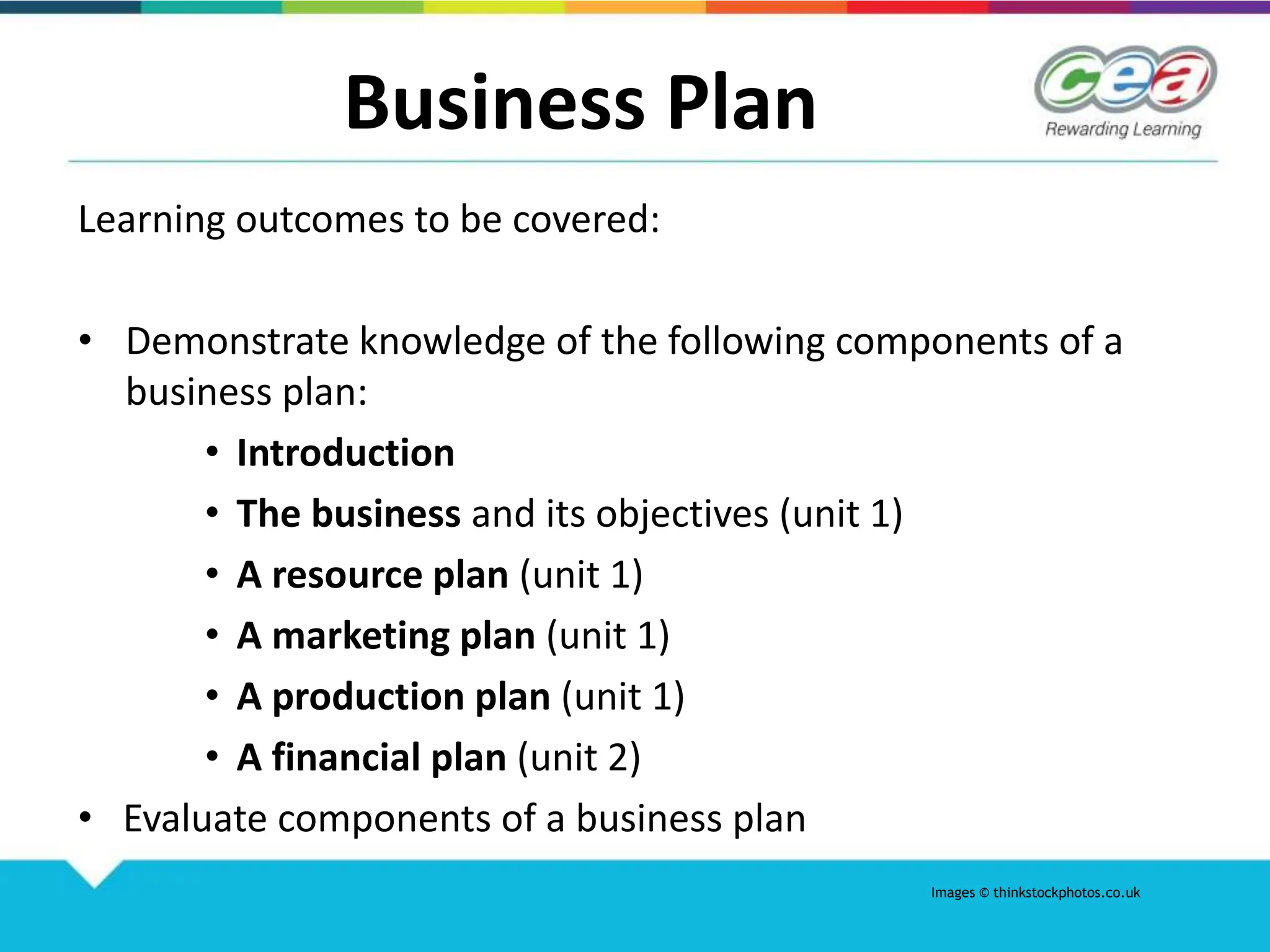 Unit 3 Business Plan. Complete unit..pptx