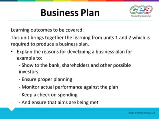 Unit 3 Business Plan. Complete unit..pptx
