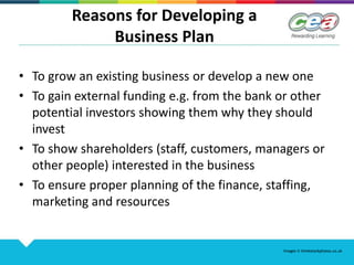 Unit 3 Business Plan. Complete unit..pptx