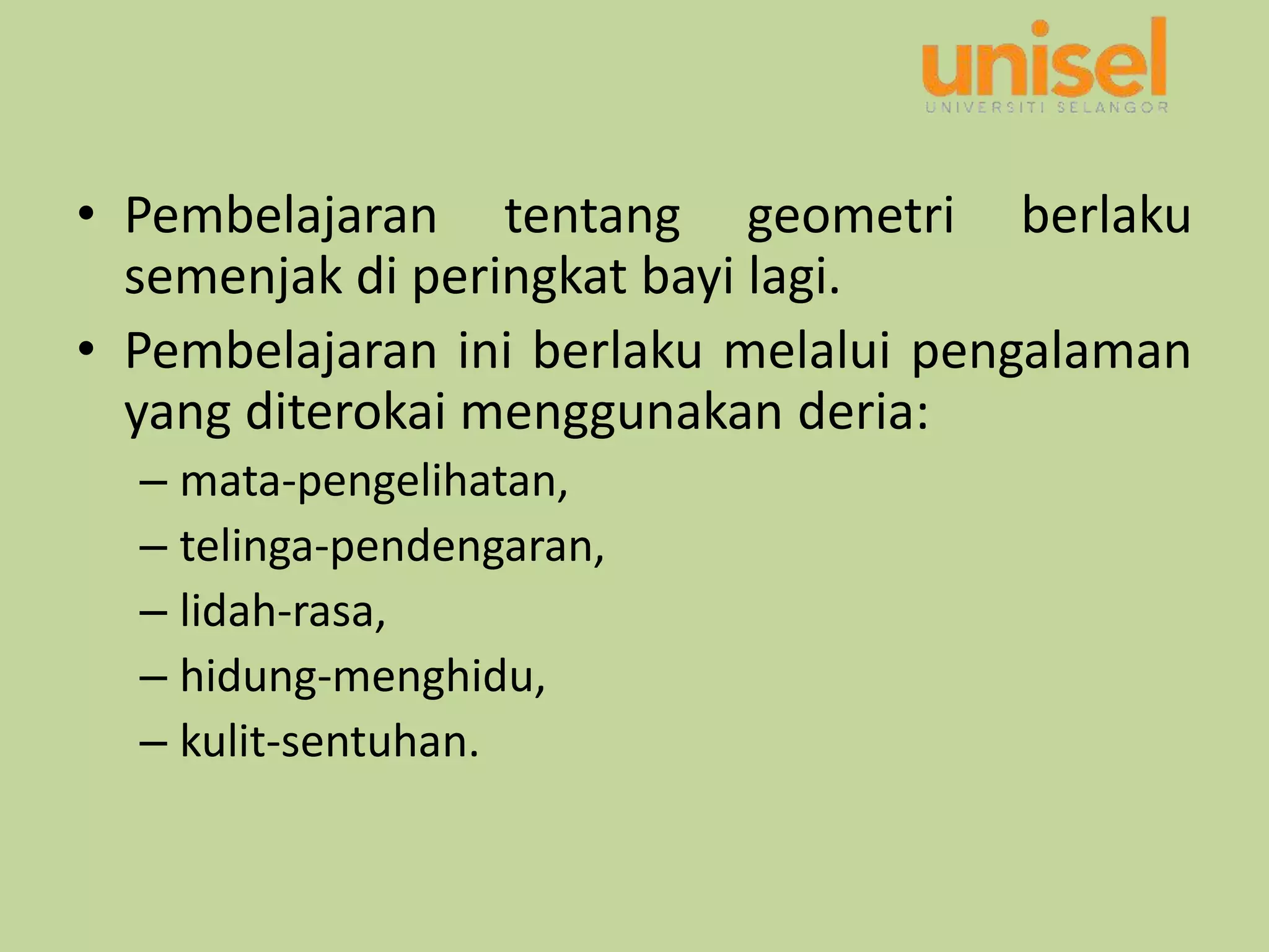 Unit 3c geometri (bentuk dan ruang) | PPT