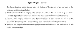UNIT 3 Capital Structure and Leverages.pptx
