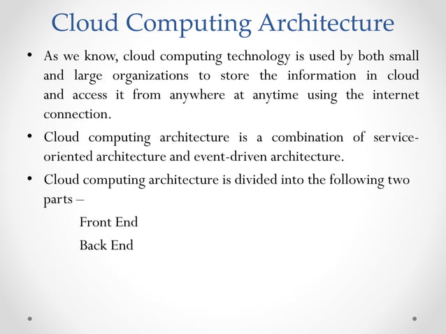 cloud computing notes for anna university syllabus | PDF | Cloud ...