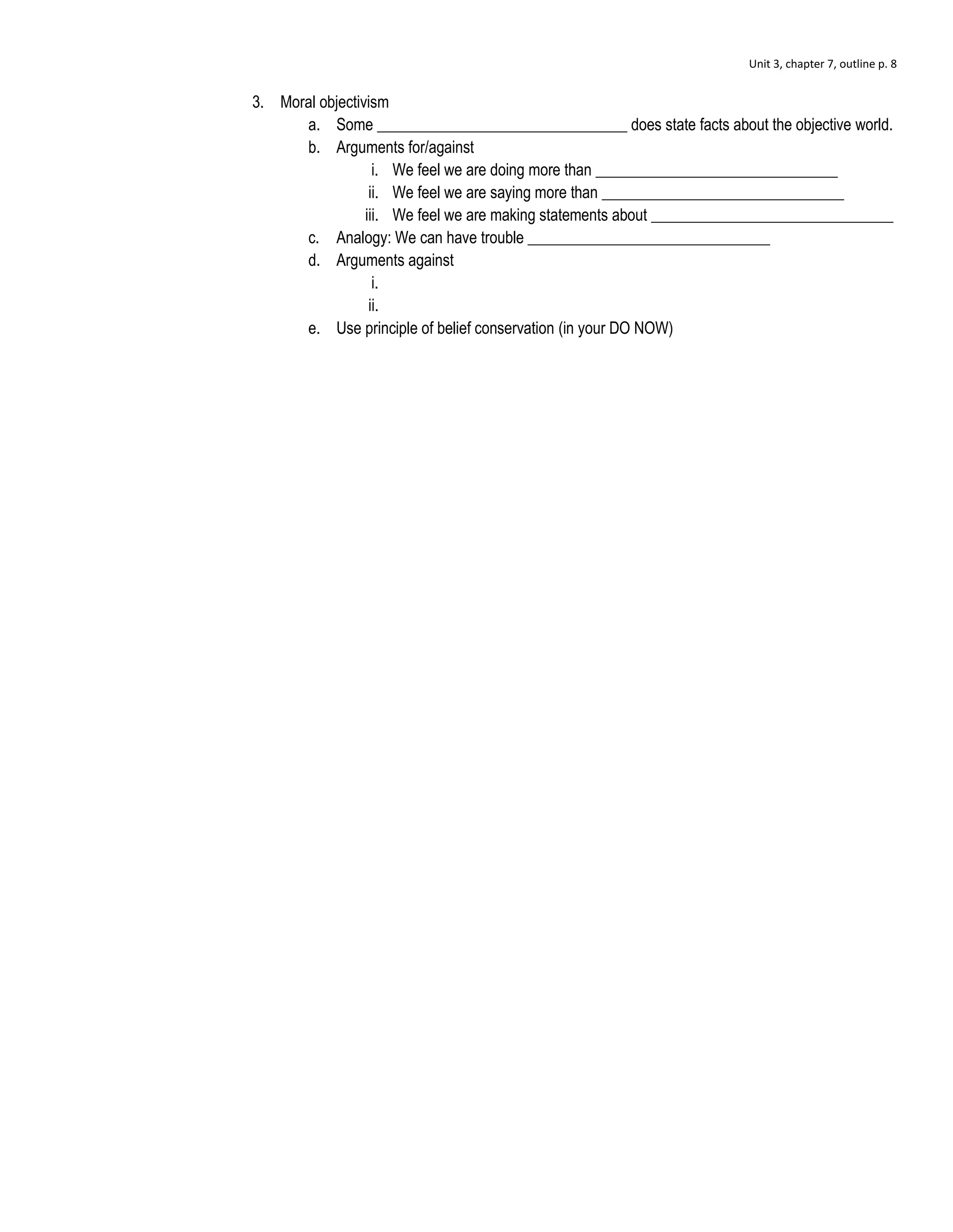 Unit 3 ch 7 outline part 3 | PDF