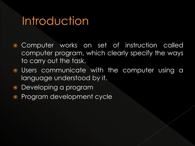FIT-Unit3 chapter 1 -computer program | PPT