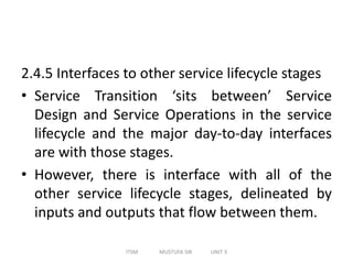 Unit 3 chap 1 itsm | PDF