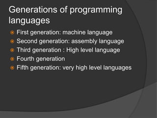 FIT-Unit3 chapter2- Computer Languages | PPT