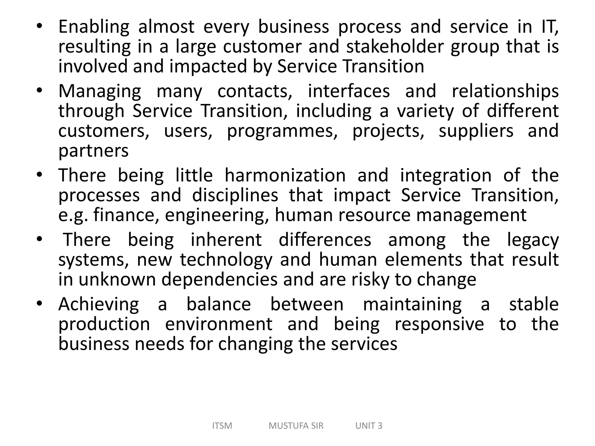 Unit 3 chap 4 itsm | PPT