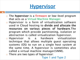 Virtualization: A Key to Efficient Cloud Computing | PPT