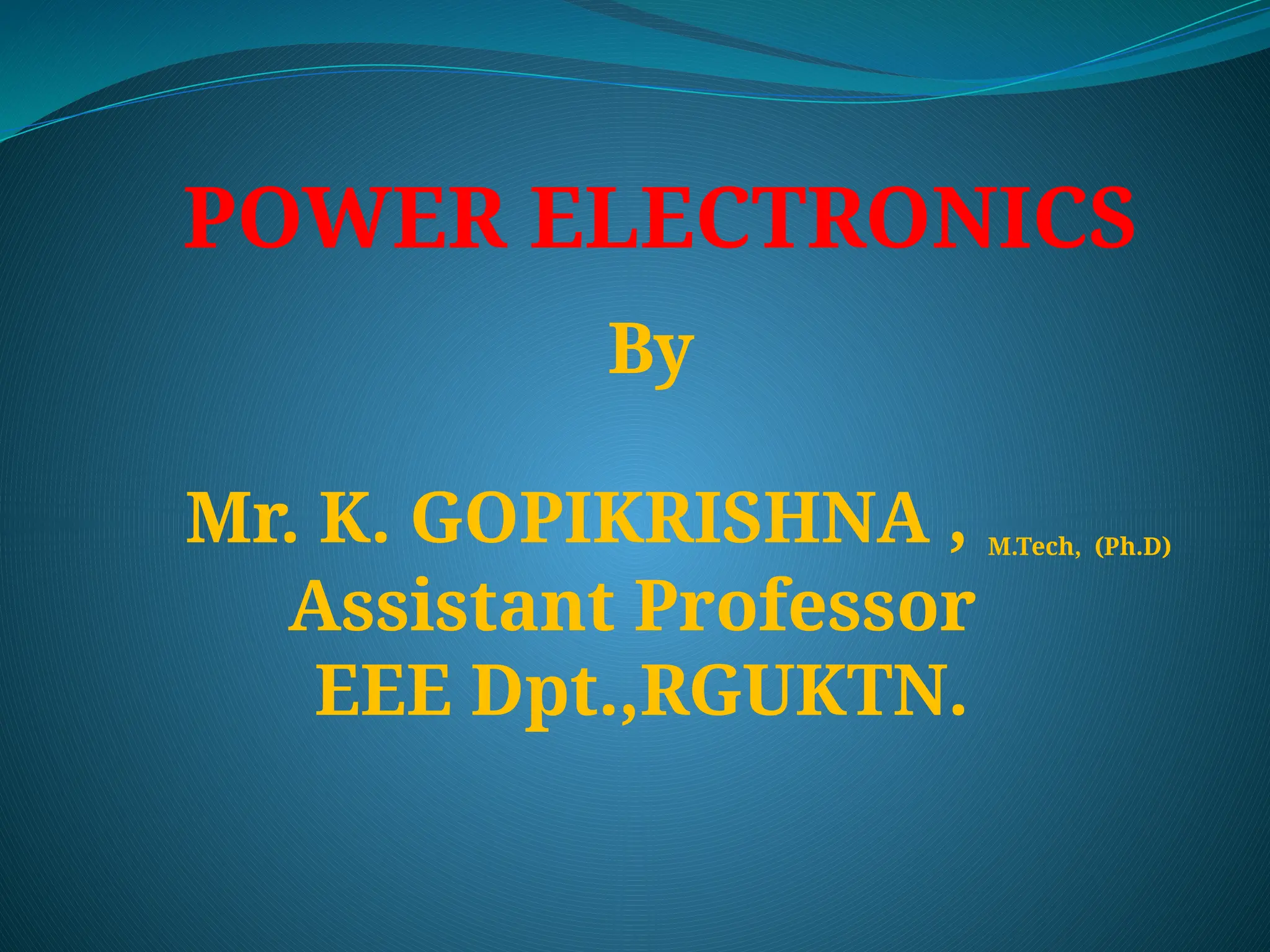 UNIT 3 'power electronics Choppers.pptx