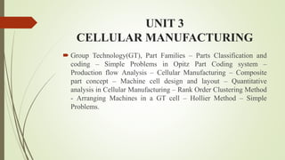 Unit 3 cim | PPTX