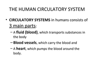 Unit 3 circulatory systems students | PPT