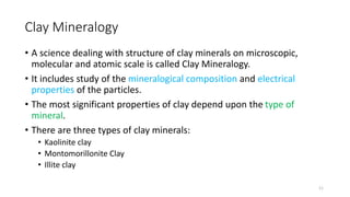 The chemistry of clay in the drilling industry | PPTX