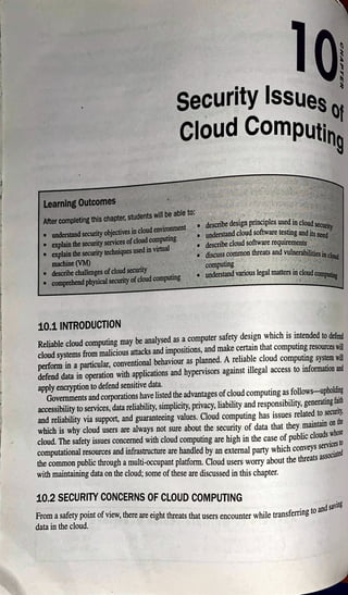 Unit - 3 cloud computing for btech students computer science | PDF