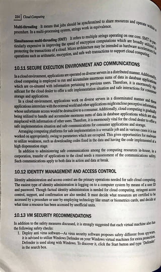 Unit - 3 cloud computing for btech students computer science | PDF