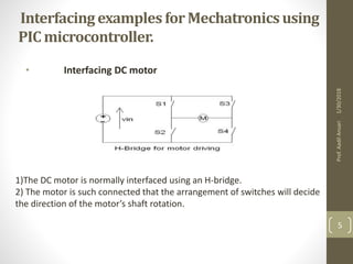 C mechatronics applications | PPT