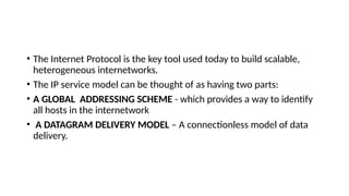 unit 3 computer networks-switching,packet switching,internet protocol ...