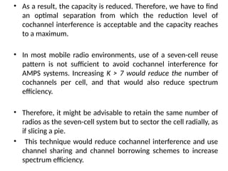 interfernece types,cochannel and adjacent channel interfernce | PPTX