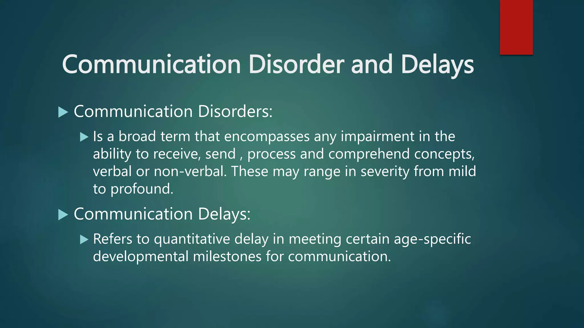 Communication Disorders.pptx