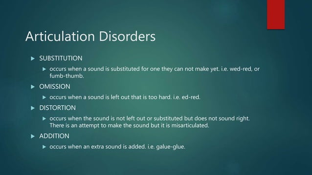 Communication Disorders.pptx | Brain and Nervous System Disorders | Diseases and Conditions