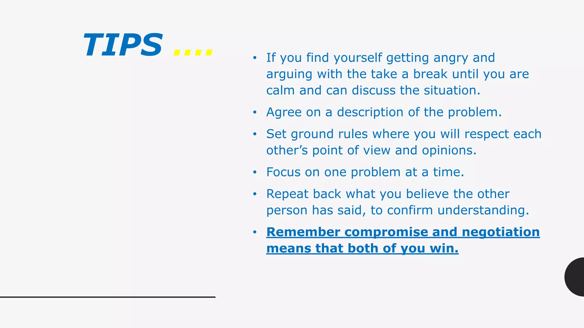 Unit 3 Conflict Resolution | PPTX | Family and Relationships