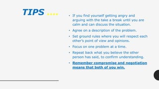 Unit 3 Conflict Resolution | PPTX