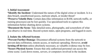Module 3 continuation of computer forensic | PPTX