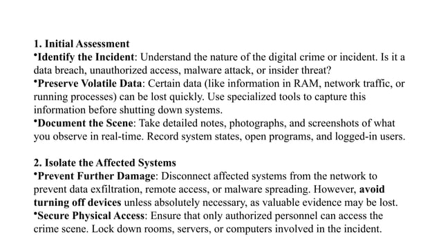 Module 3 continuation of computer forensic | PPT