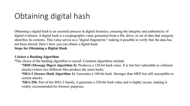 Module 3 continuation of computer forensic | PPT