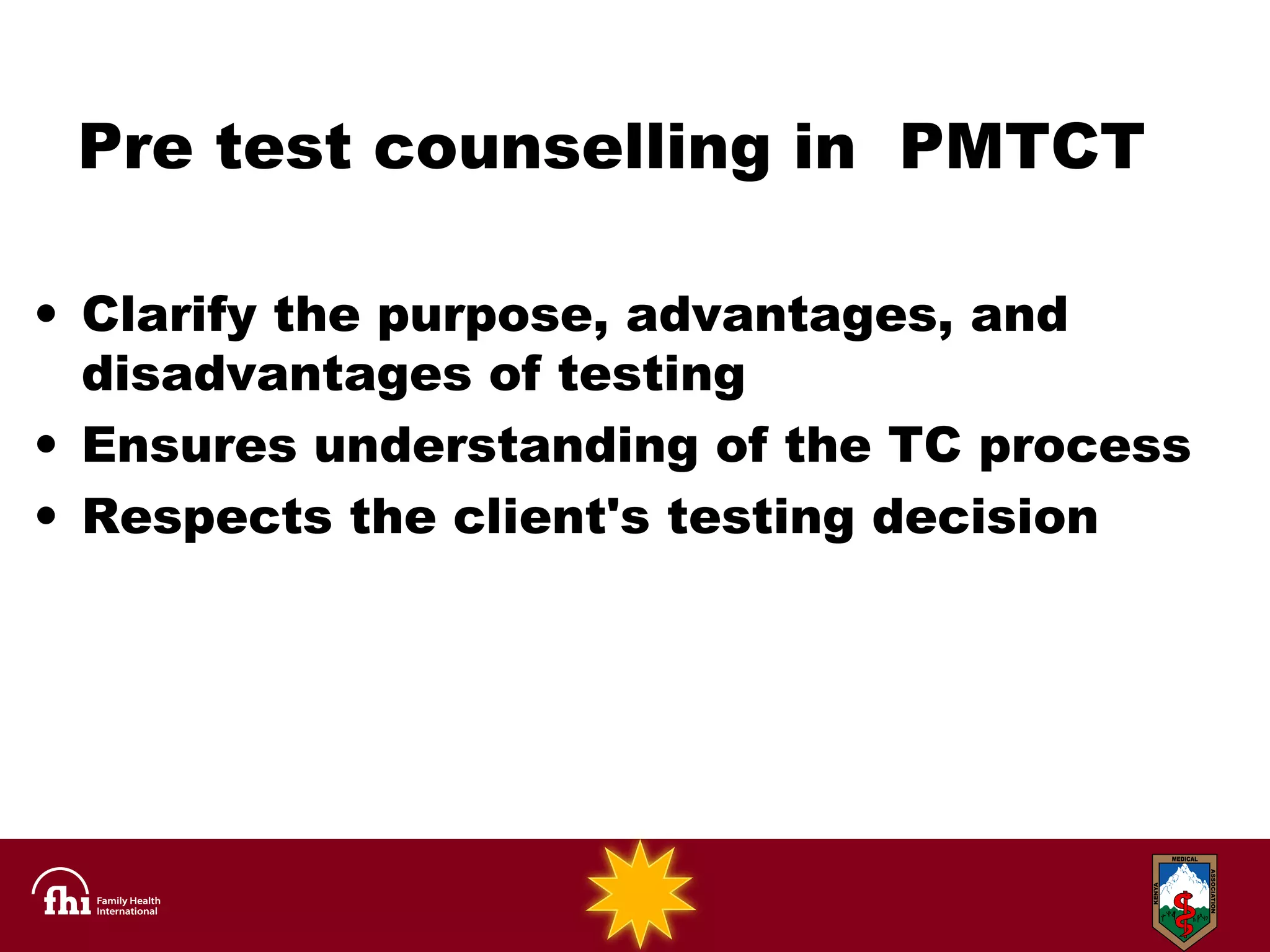 Unit 3 counseling for pmtct | PPT