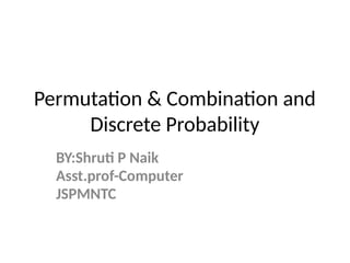 UNIT3_Counting.pptx maths discrete mathematics | PPTX