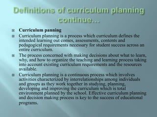 UNIT 3 CURRICULUM PLANNING AND ITS PROCESSES notes (1).docx.pptx