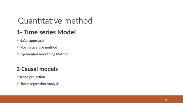 Unit 3 Demand forecasting operations.pptx | Business | Business and Finance