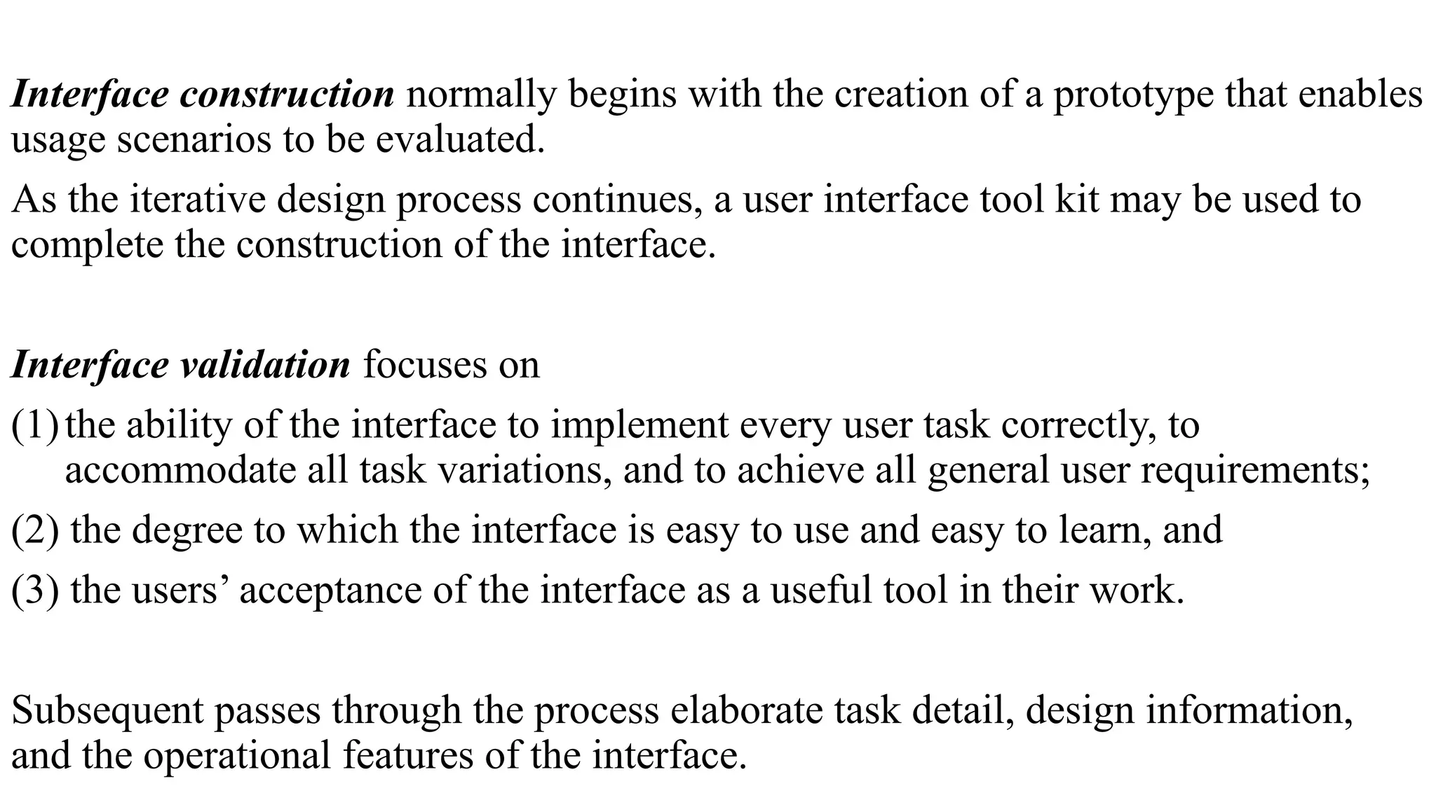 user interface design software engineering | PPTX