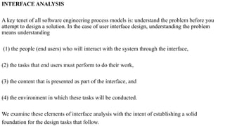 user interface design software engineering | PPTX