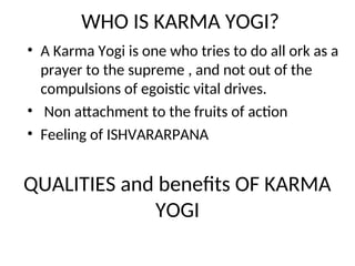 UNIT 3 Dharma & Karma Yoga. .ppt