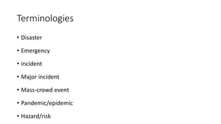 Unit 3 Disaster Management and emergency preparedness (2) (1).pptx ...