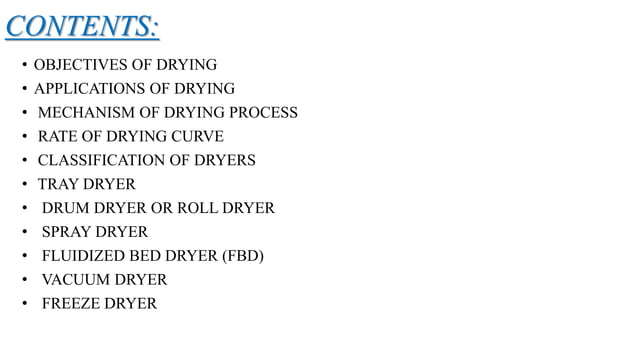 UNIT 3 DRYING.pptx | Home Appliances | Home & Garden