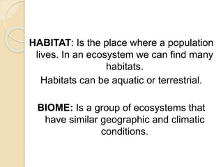 Unit 3 ecosystems | PPT